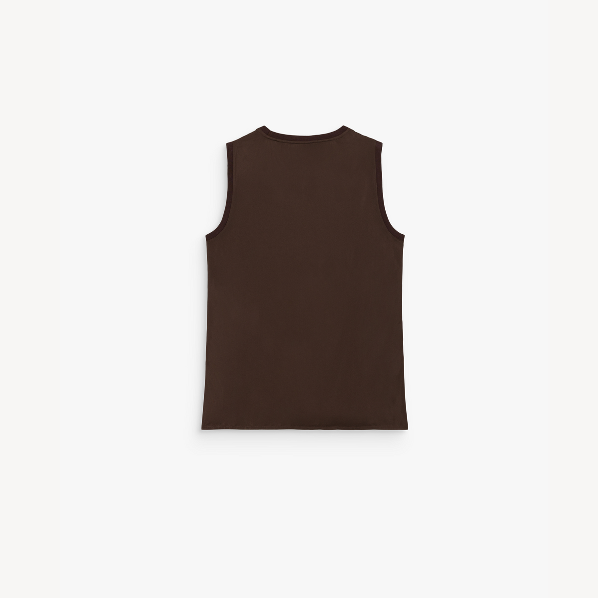 Dark brown two-tone top – APOSTROPHE PARIS